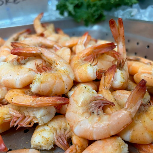 Cooked Shrimp (Large, 16-20) In the Shell – Medford Seafood Market